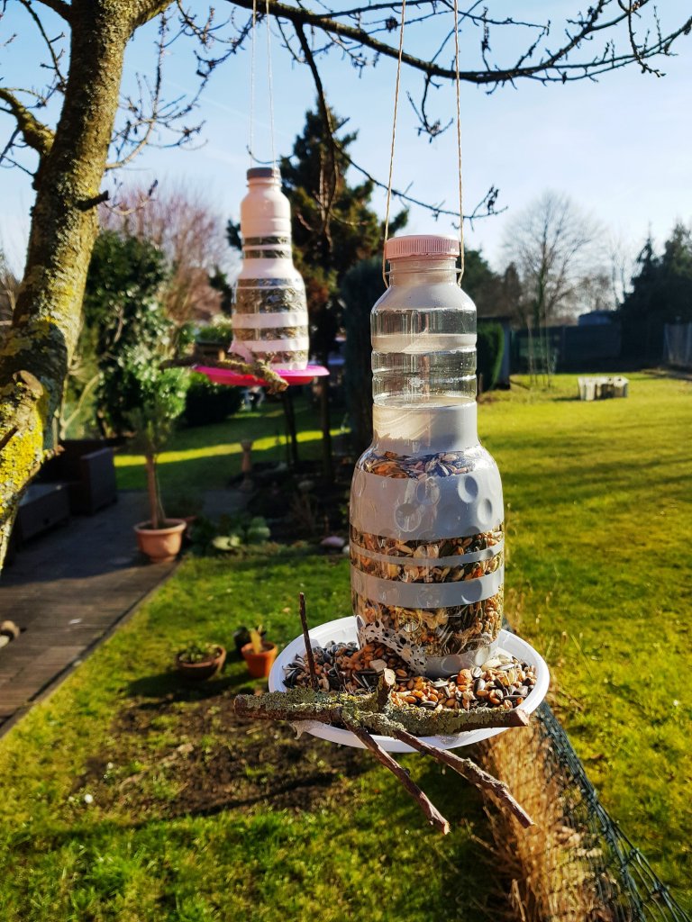 Fabelhafte Futterspender Vogel Selber Machen Fotos